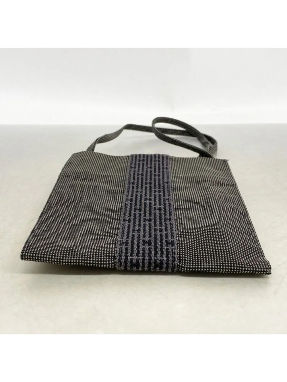 Hermes | Bags | Hermes Shoulder Bag Her Line Pochette Canvas Gray ...